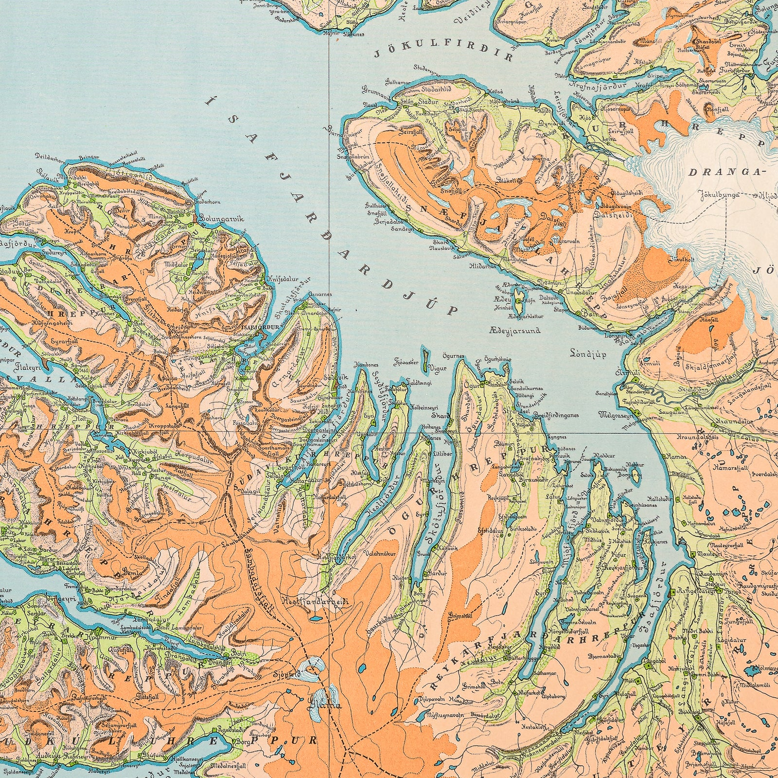 LANDAKORT – North Pole